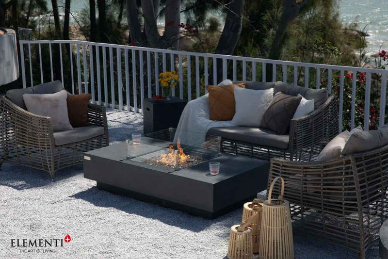 Elementi Fire Cannes Gas Fire Pit Table – FirePit.co.uk