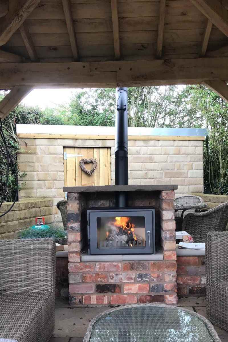 Outside Chimney Fireplace 39 Outdoor Fireplace Ideas For A Cozy