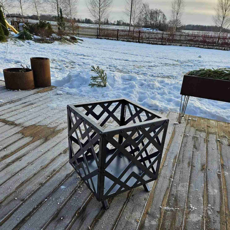 GrillSymbol Sverre Corten Steel Fire Pit – FirePit.co.uk