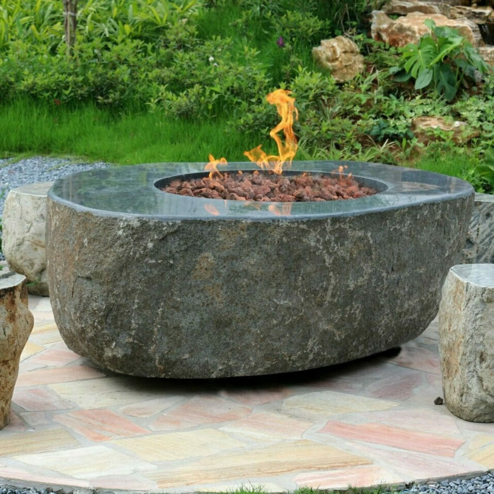 Fire Stones For Fire Pits Outdoor Stone Fire Pits For Backyard Patios