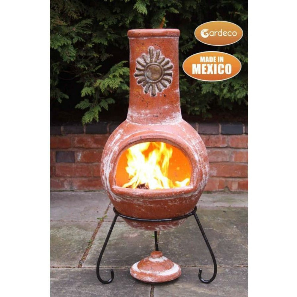 Mexican Chiminea Fire Pit